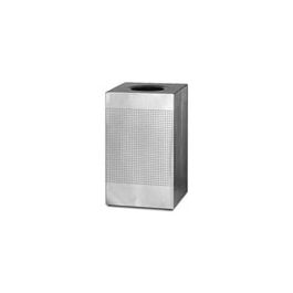 Rubbermaid / United Receptacle SC18SS Designer Line Silhouette Open Top ...