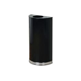 Rubbermaid / United Receptacle SO1220B Designer Line Open Top Half ...